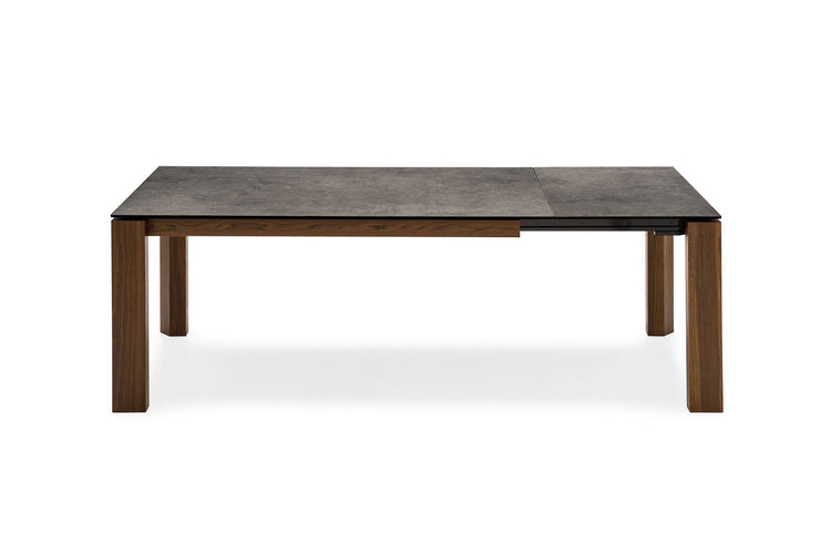 Omnia Extendable Dining Table - Modern Wood or Ceramic Table