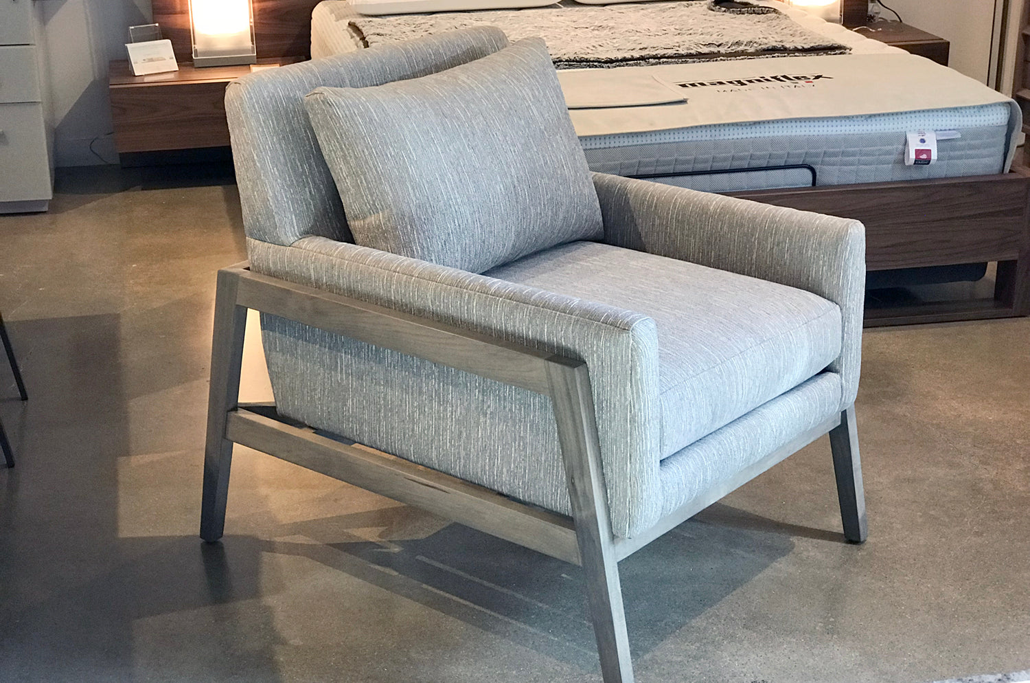 Modern Bale Chair by Younger Furniture at Five Elements Furniture