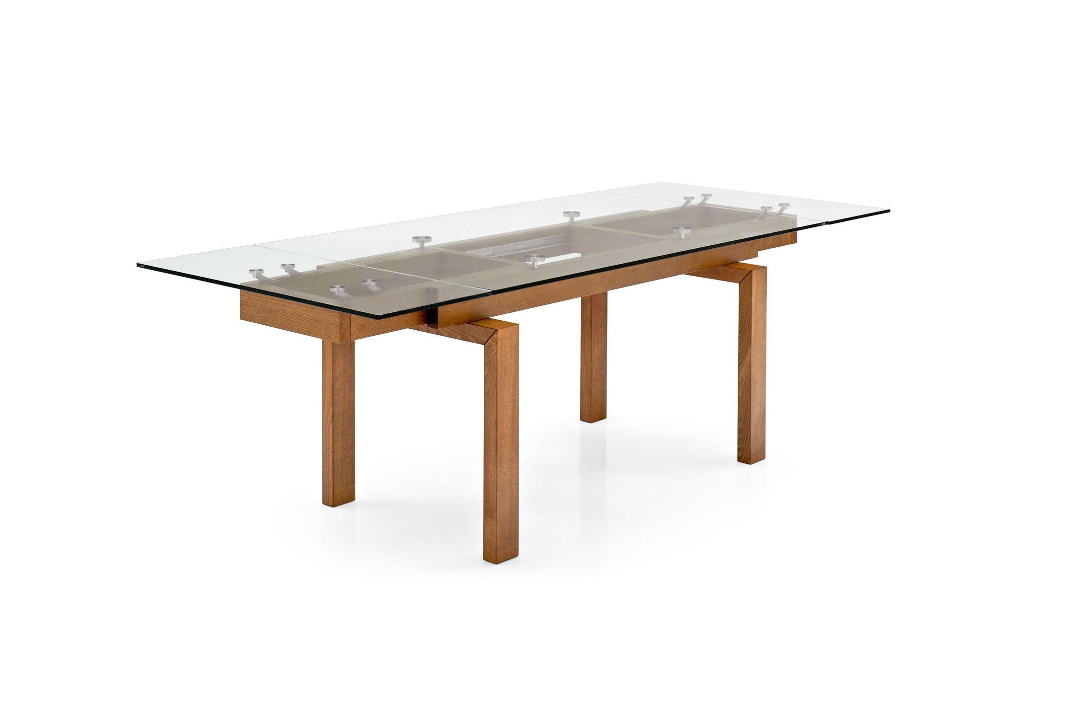 The contemporary Hyper extendable glass table made by Calligaris - Five ...