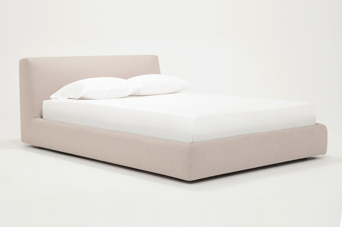 Modern bed frames with customizable options and sizes at Five Elements ...